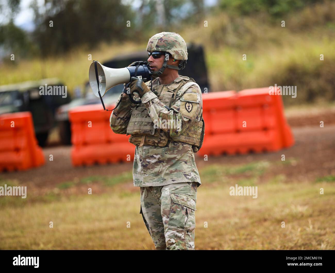 Today, soldiers with the Division Sustainment Troops Battalion spent the morning at the range ...