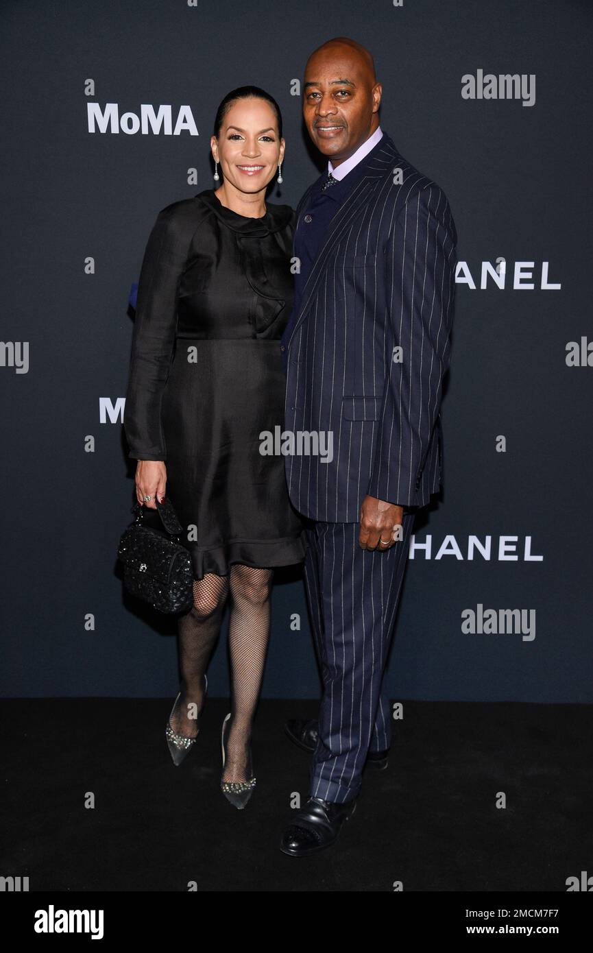 Raymond McGuire, right, and wife Crystal Mccrary attend the MoMA Film ...