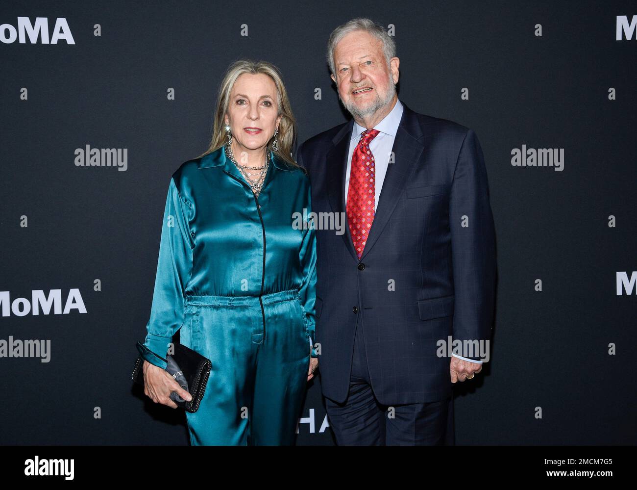 Susan Cohn Rockefeller, left, and David Rockefeller Jr. attend the MoMA ...