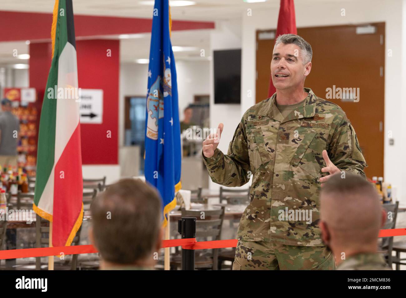 U.S. Air Force Col. George Buch Jr., 386th Air Expeditionary Wing ...