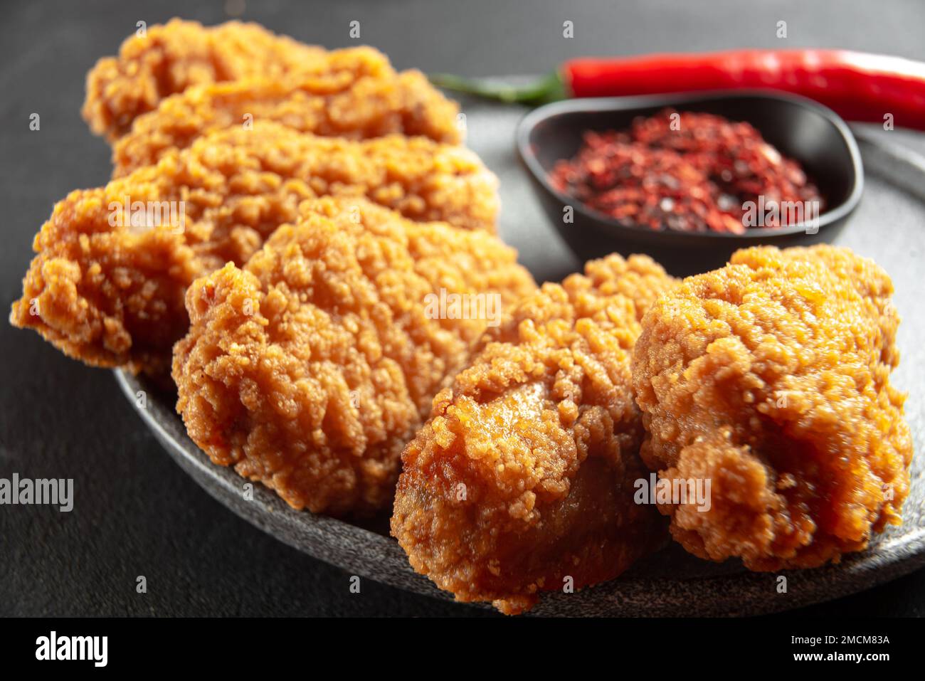 Pakoda or patich tikki. Crispy corn on the cob. Traditional Indian ...