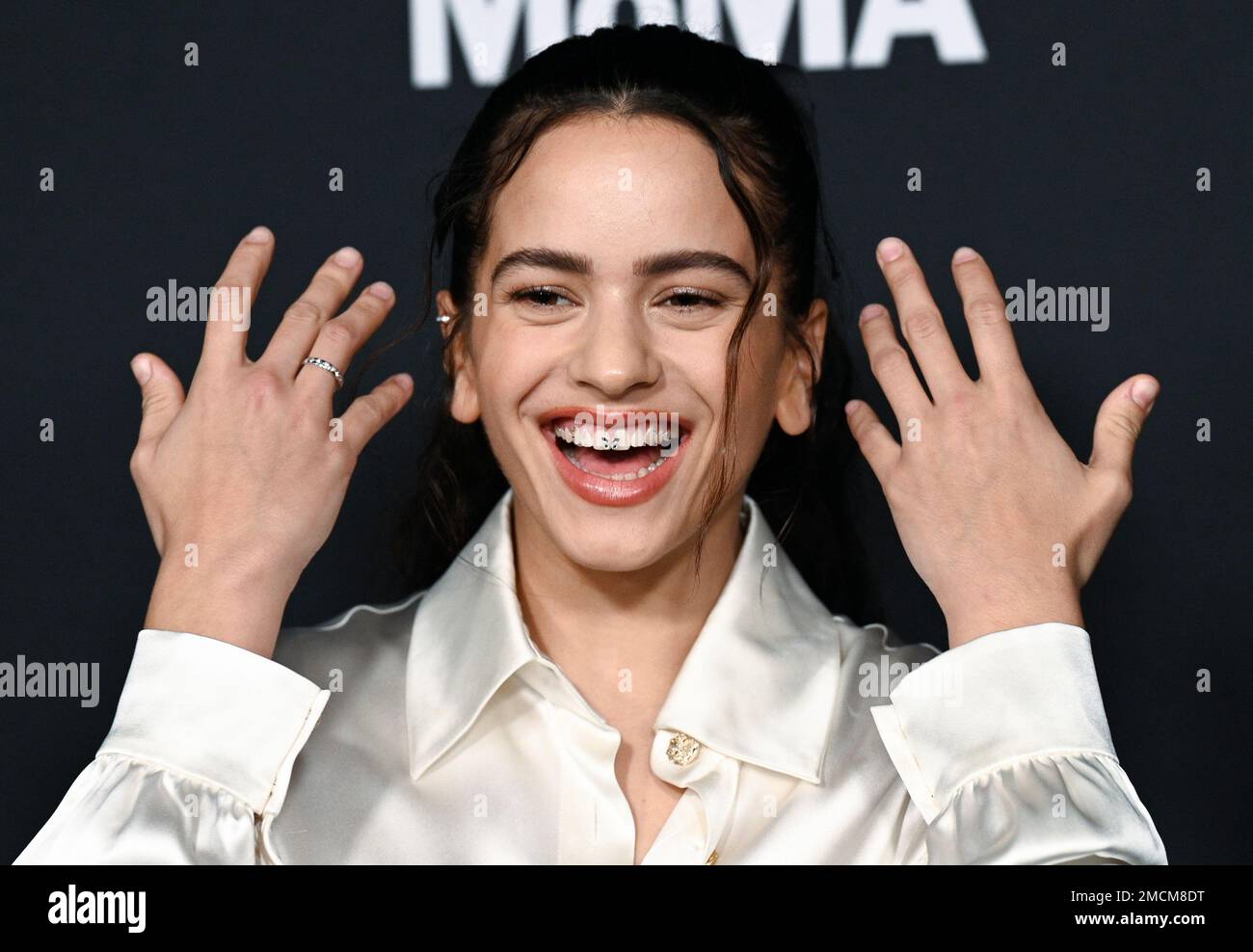 Rosalia attends the MoMA Film Benefit presented by CHANEL honoring ...