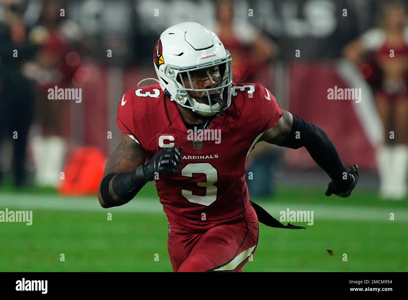 Arizona Cardinals safety Budda Baker (3) during an NFL football game ...