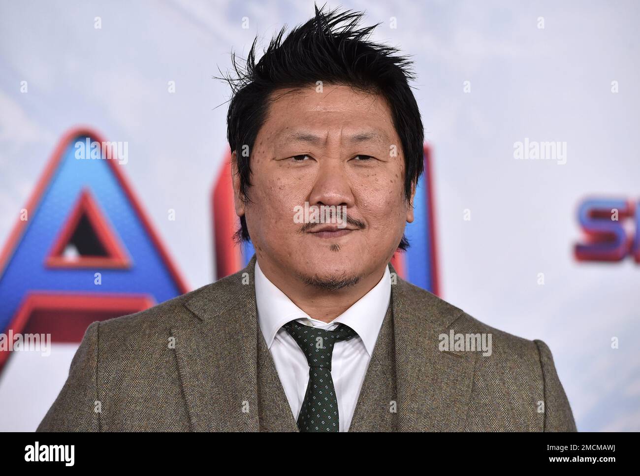 Benedict Wong arrives at the premiere of "Spider-Man: No Way Home" at ...