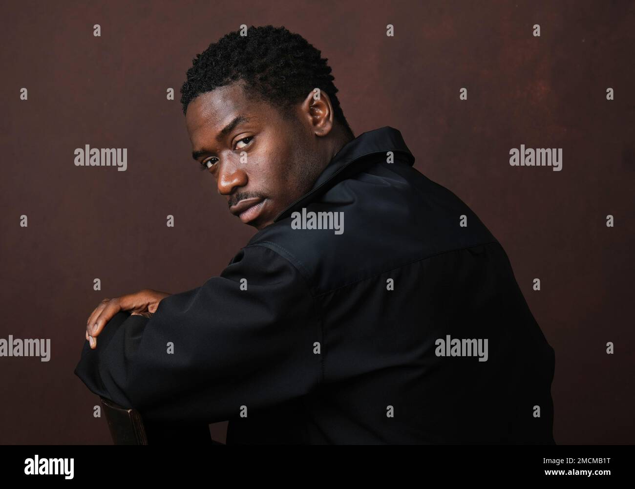 Actor Damson Idris poses for a portrait, Monday, Nov. 1, 2021, in Los ...