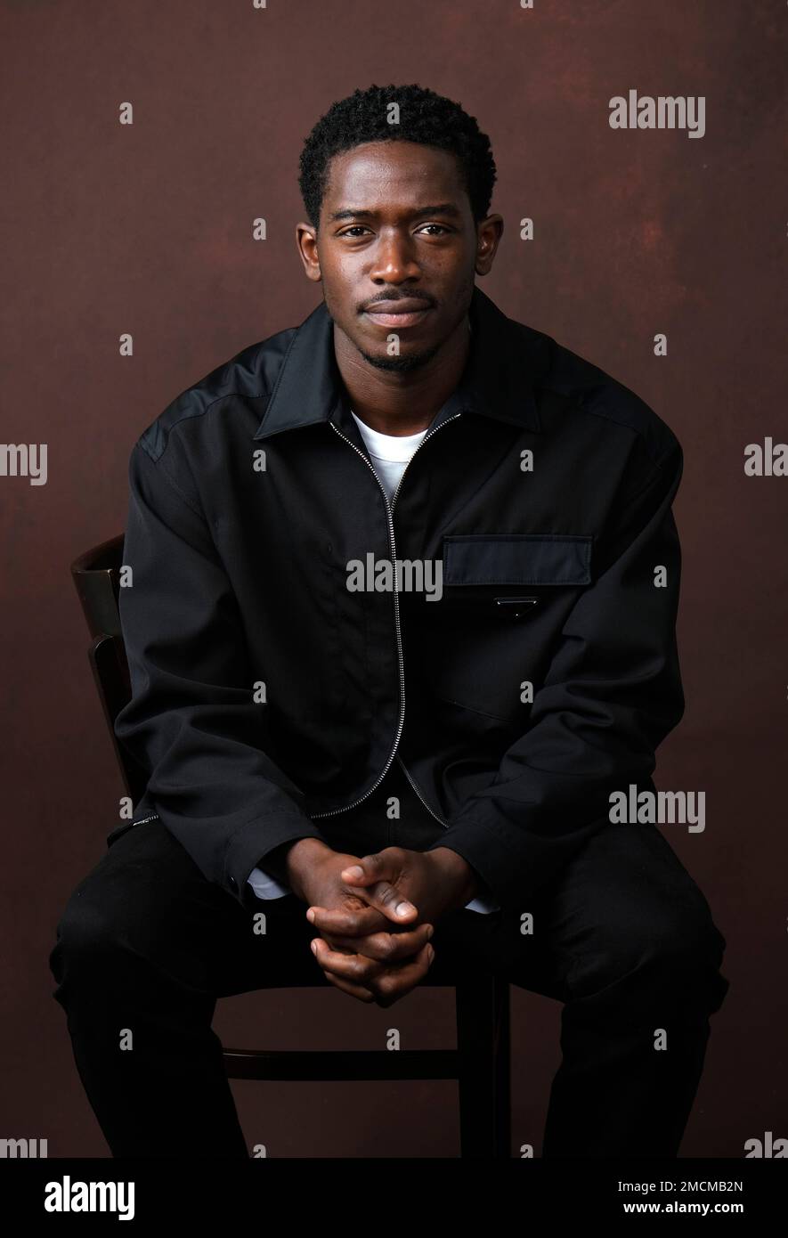 Actor Damson Idris poses for a portrait, Monday, Nov. 1, 2021, in Los ...