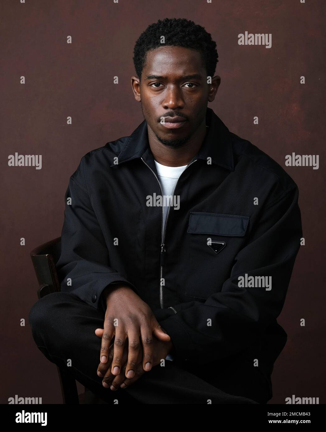 Actor Damson Idris poses for a portrait, Monday, Nov. 1, 2021, in Los ...
