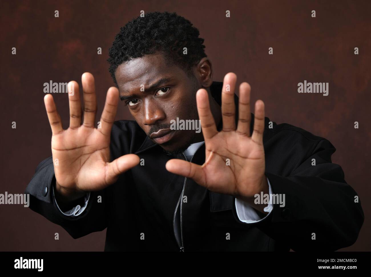 Actor Damson Idris poses for a portrait, Monday, Nov. 1, 2021, in Los ...