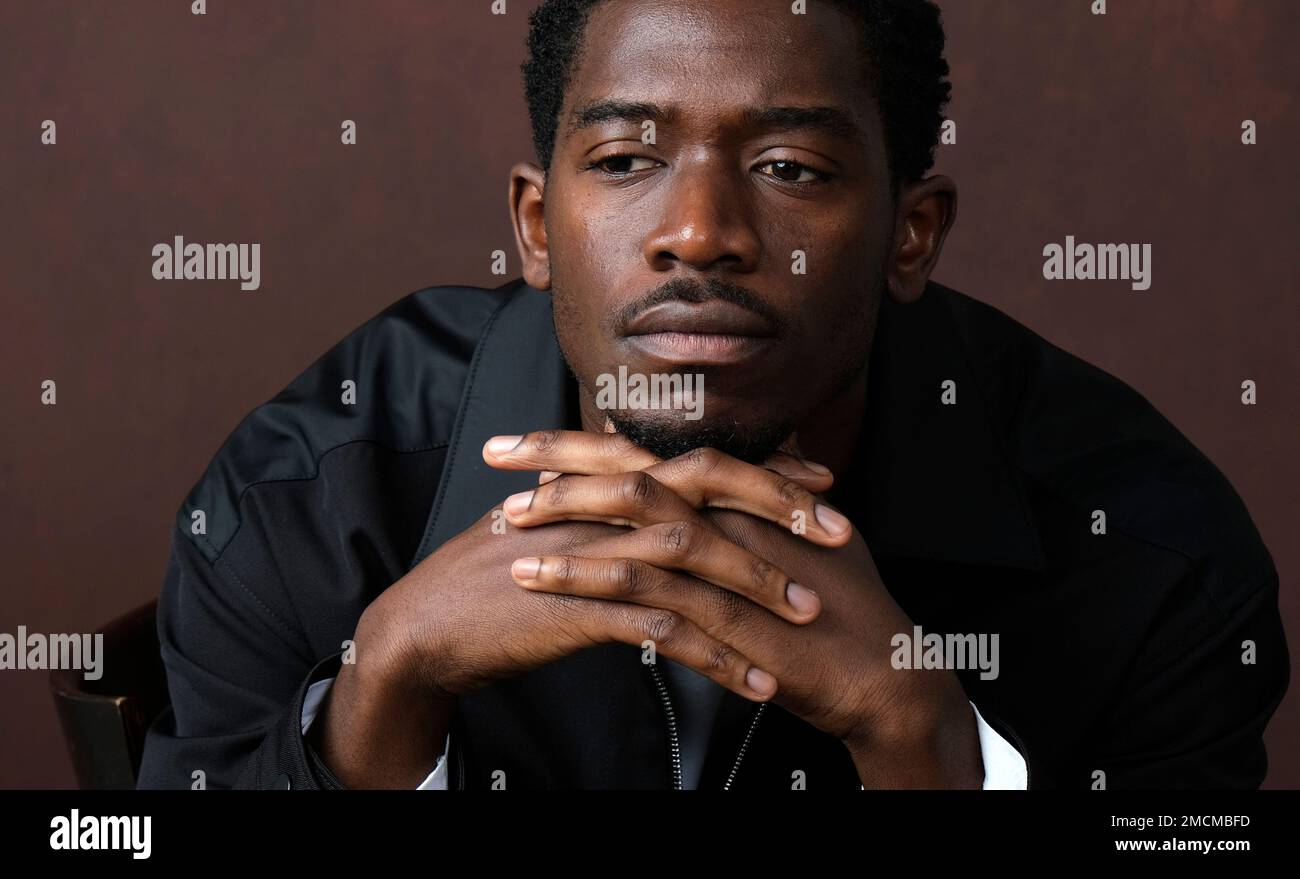 Actor Damson Idris poses for a portrait, Monday, Nov. 1, 2021, in Los ...