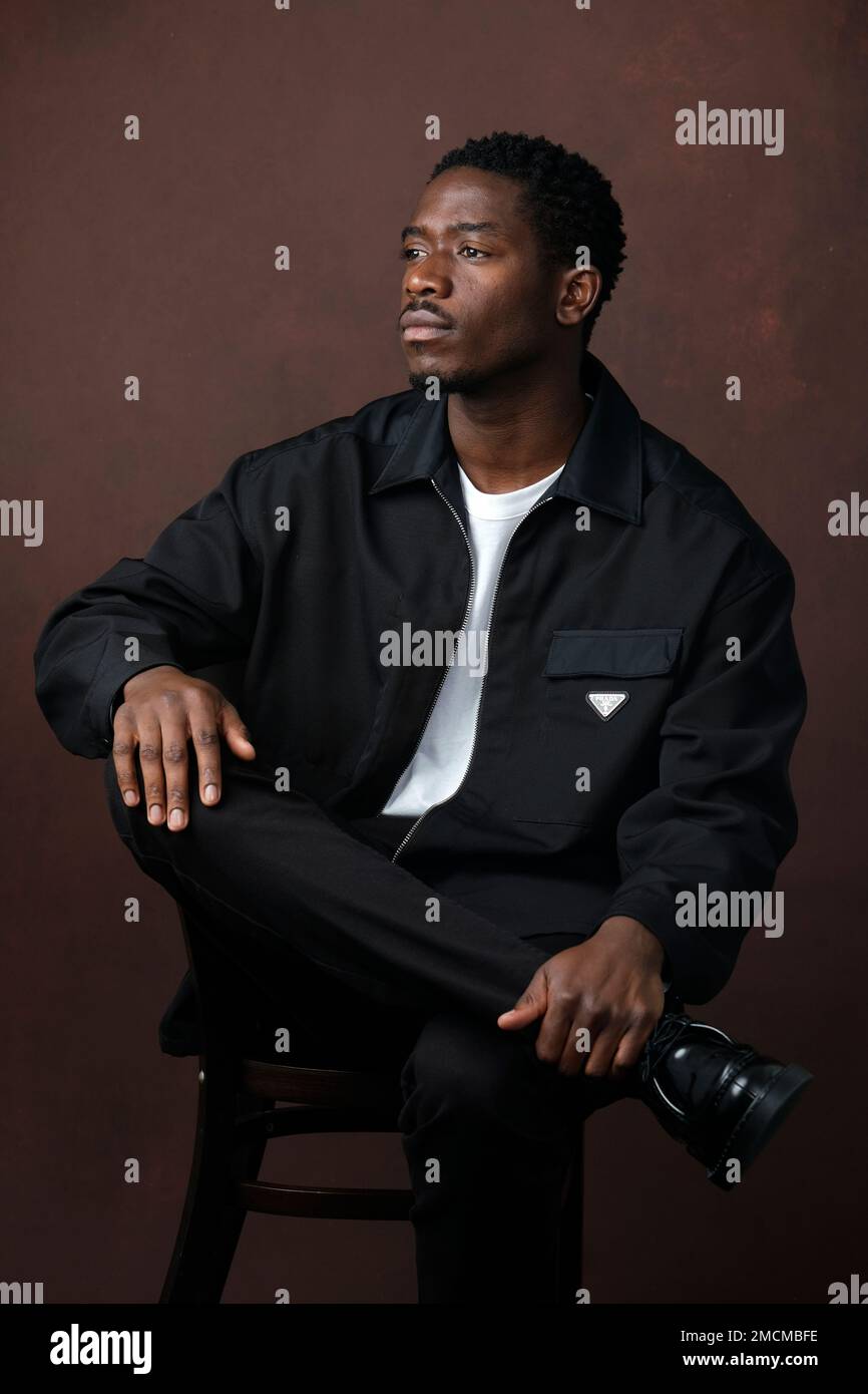 Actor Damson Idris poses for a portrait, Monday, Nov. 1, 2021, in Los ...
