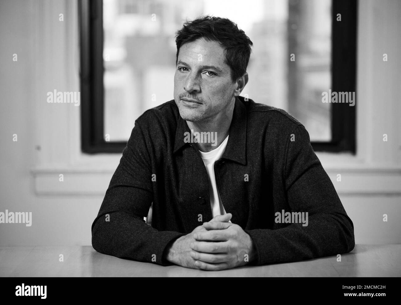 Simon Rex poses for a portrait in New York on Nov. 29, 2021 to promote ...