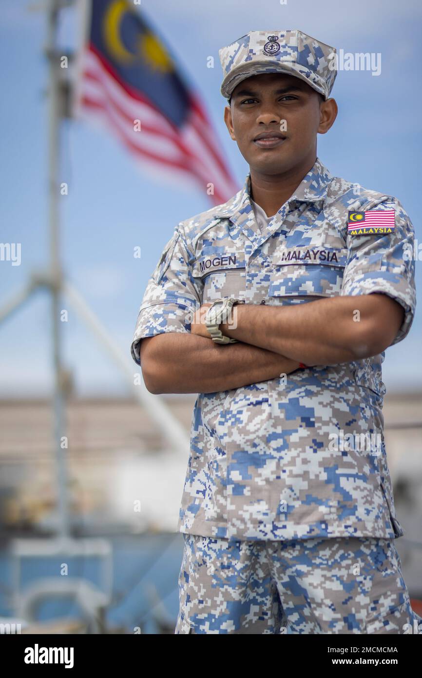 PEARL HARBOR (July 6, 2022) Royal Malaysian Navy Sailor Able Seaman ...