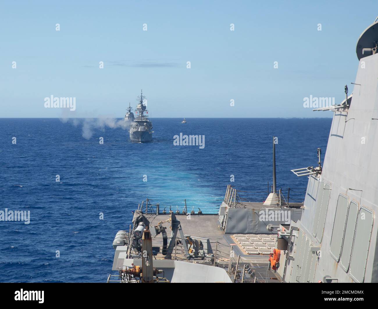 EAST CHINA SEA (July 6, 2022) Arleigh Burke-class guided-missile ...