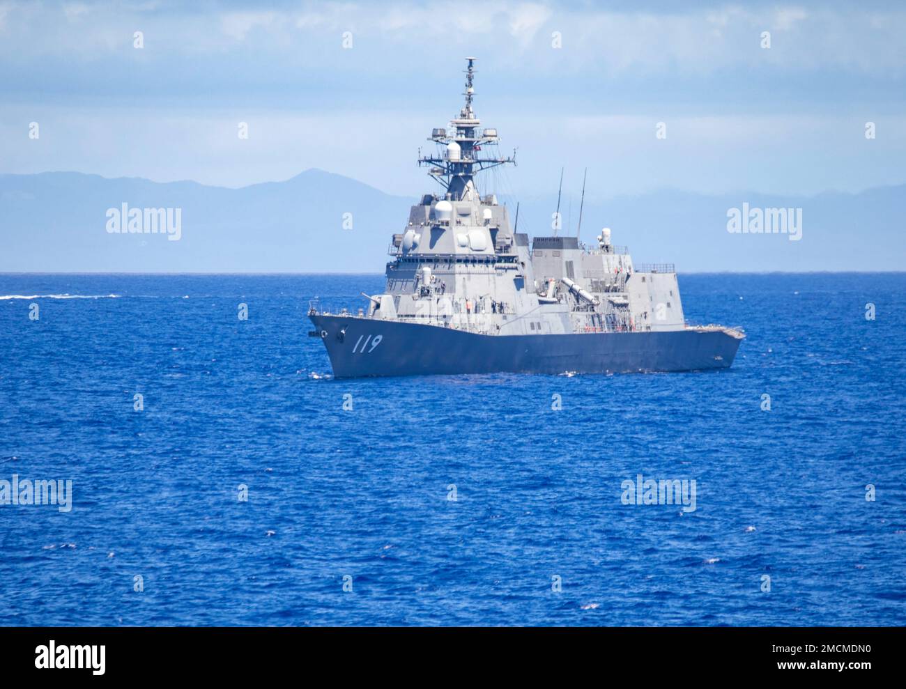 EAST CHINA SEA (July 6, 2022) Japan Maritime Self-Defense Force Asahi ...