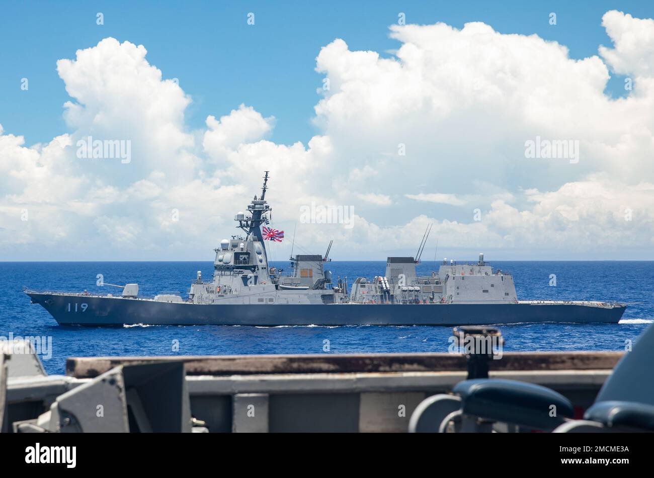 EAST CHINA SEA (July 6, 2022) Japan Maritime Self-Defense Force Asahi ...