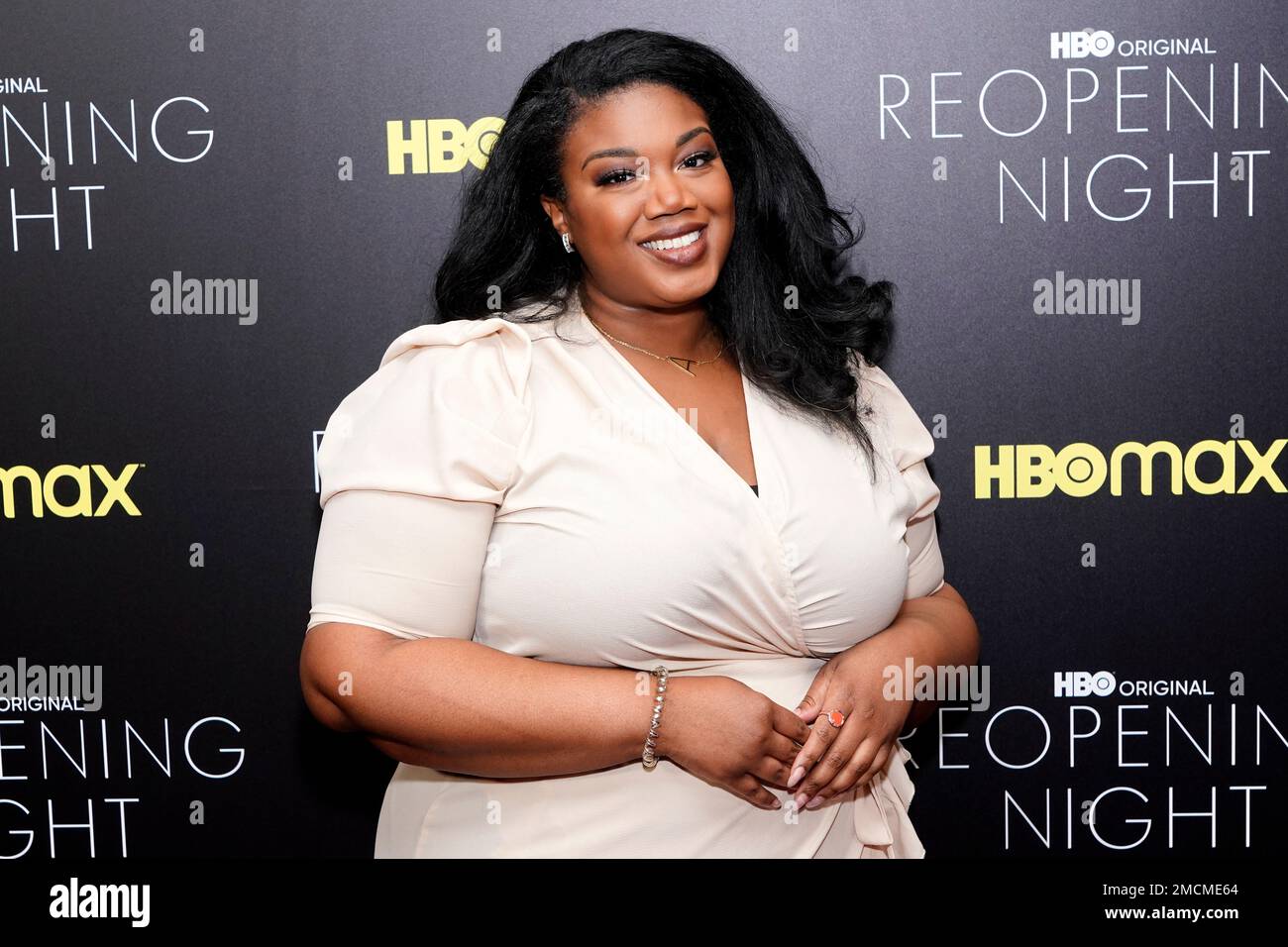 Abena attends the premiere of the HBO Documentary Films' "Reopening ...