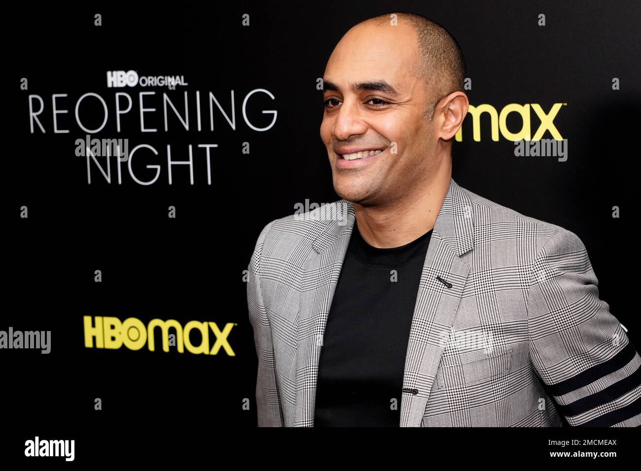 Saheem Ali attends the premiere of the HBO Documentary Films' "Reopening Night" at 30 Hudson ...