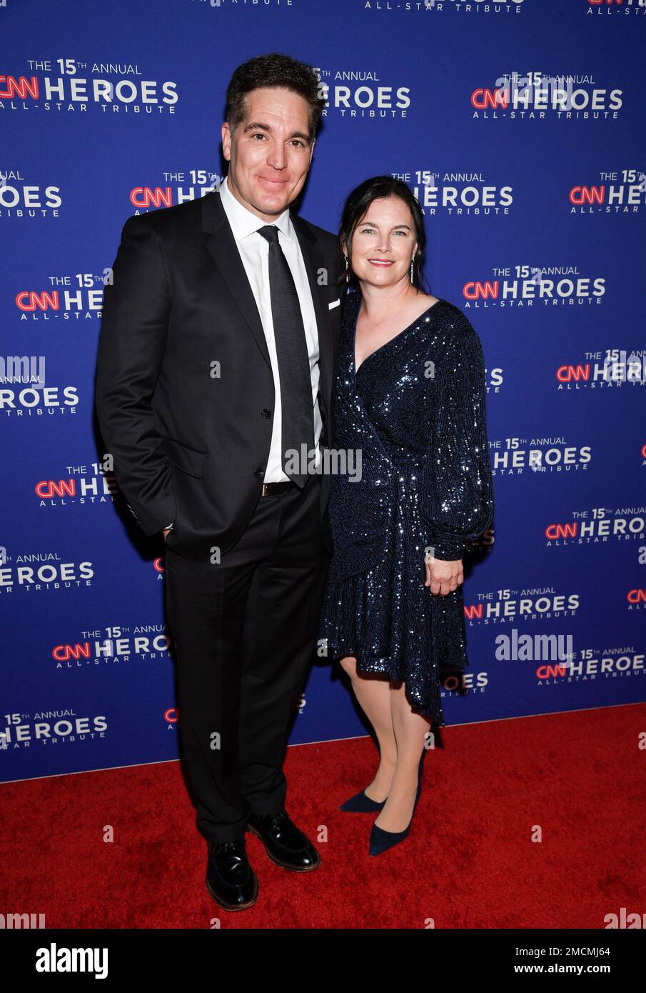 WarnerMedia CEO Jason Kilar, left, and wife Jamie Kilar attend the 15th ...