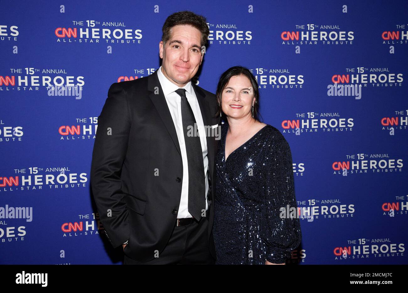 WarnerMedia CEO Jason Kilar, left, and wife Jamie Kilar attend the 15th ...