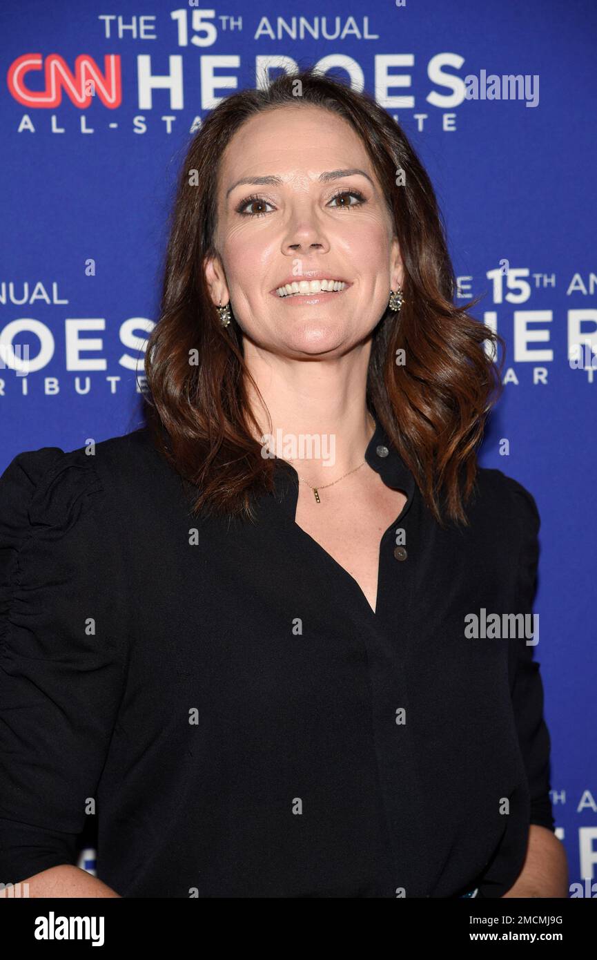 Erica Hill attends the 15th annual CNN Heroes All-Star Tribute at the ...