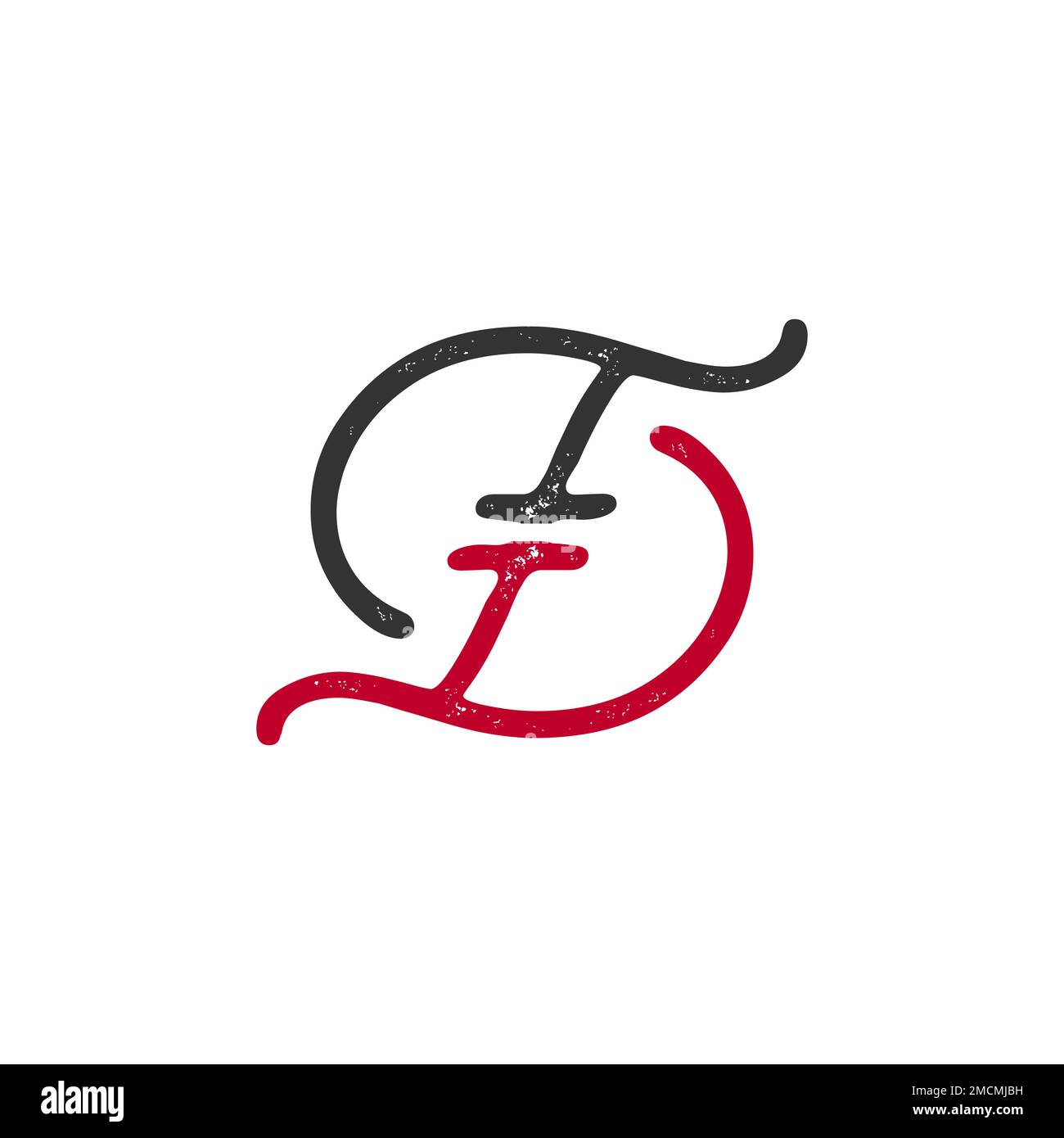 Letter T and F logo icon design template elements Vector eps Stock ...
