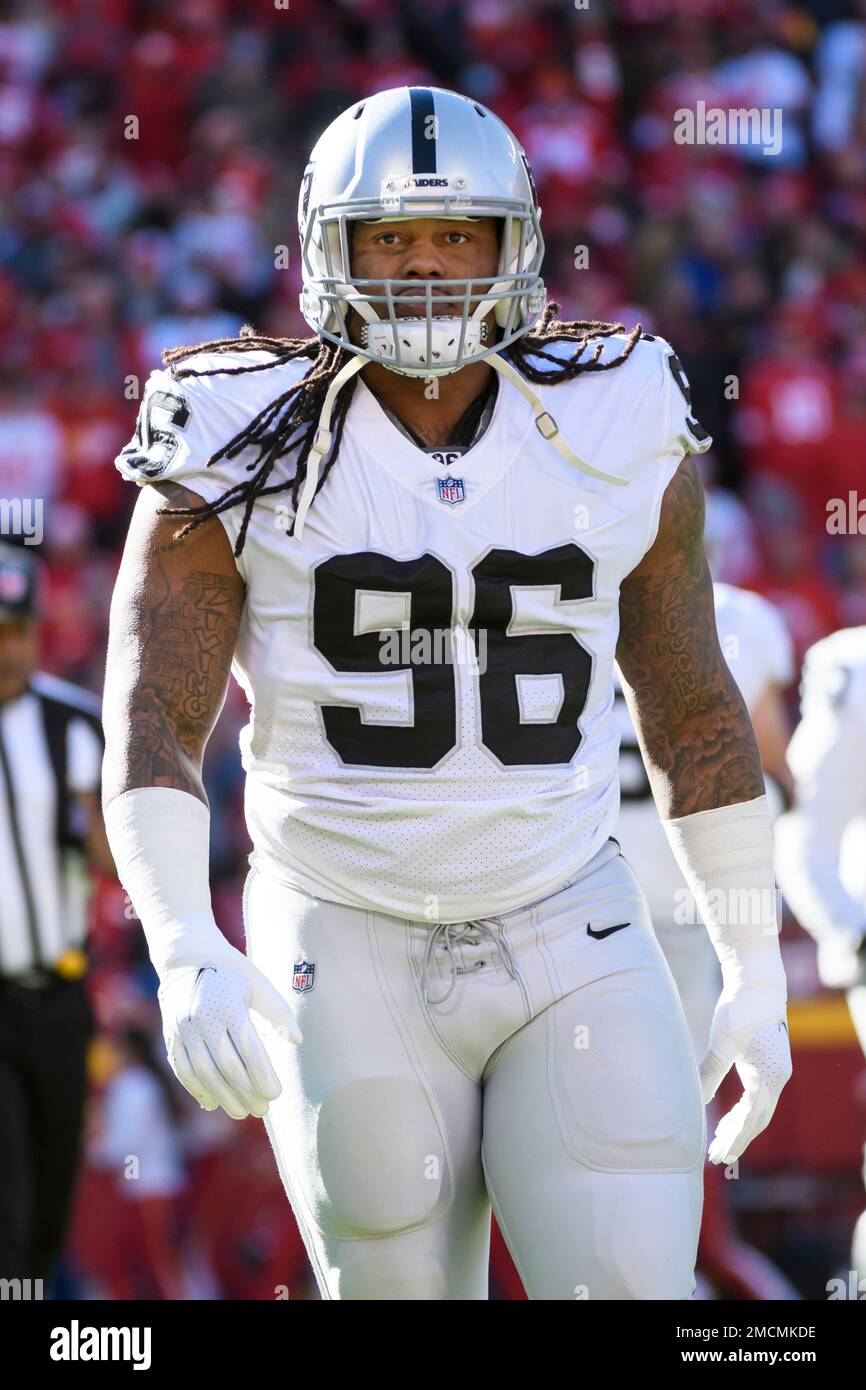 Las Vegas Raiders defensive tackle Darius Philon takes the field for ...