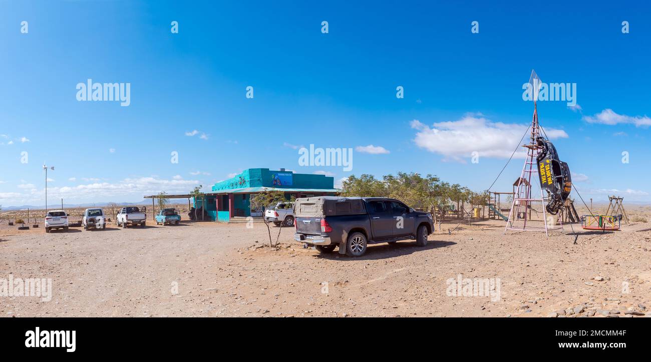 TANKWA, SOUTH AFRICA - SEP 4, 2022: Tankwa Road Stall next to road R355 ...