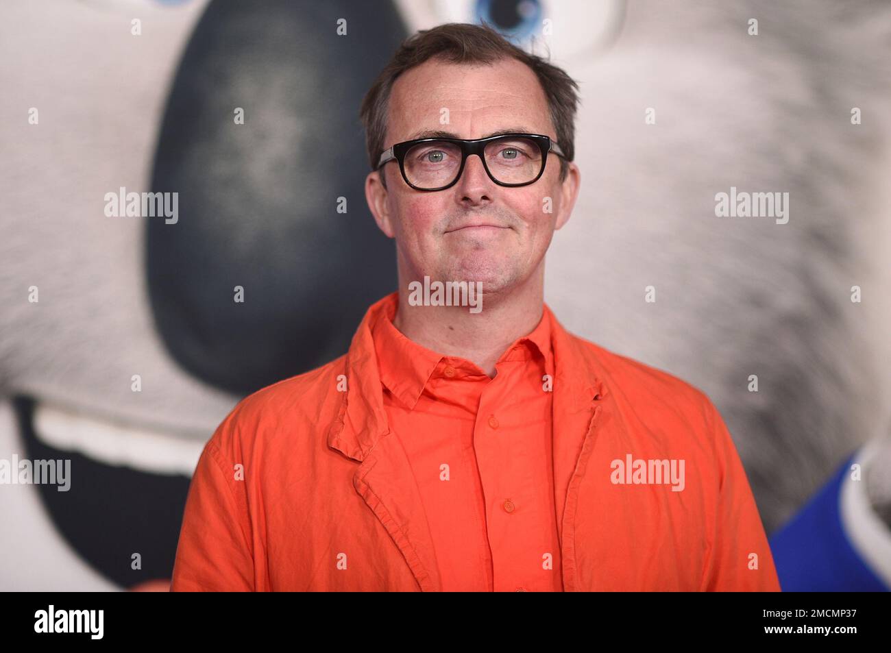 Garth Jennings arrives at the premiere of "Sing 2" on Sunday, Dec. 12 ...