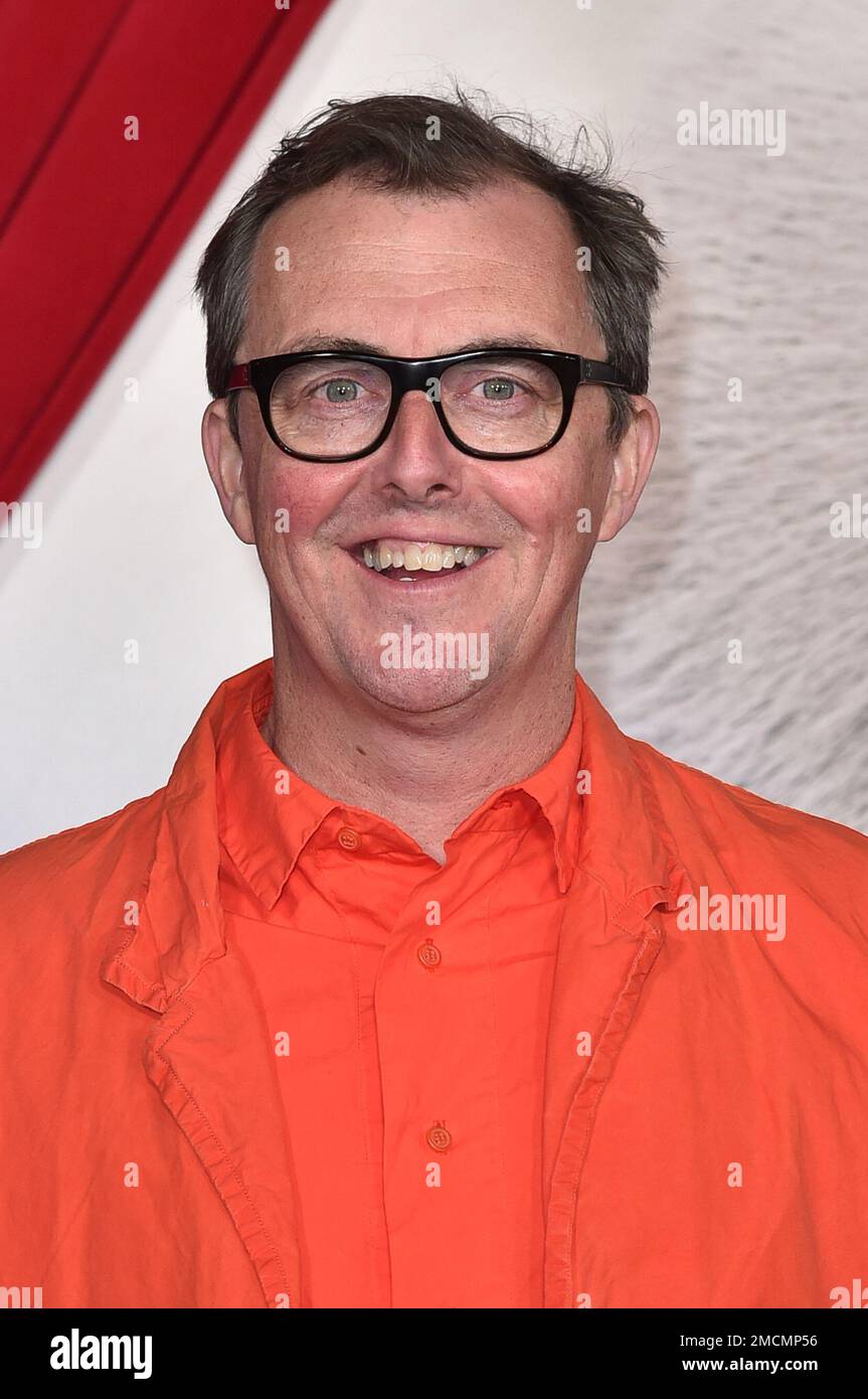 Garth Jennings arrives at the premiere of "Sing 2" on Sunday, Dec. 12 ...