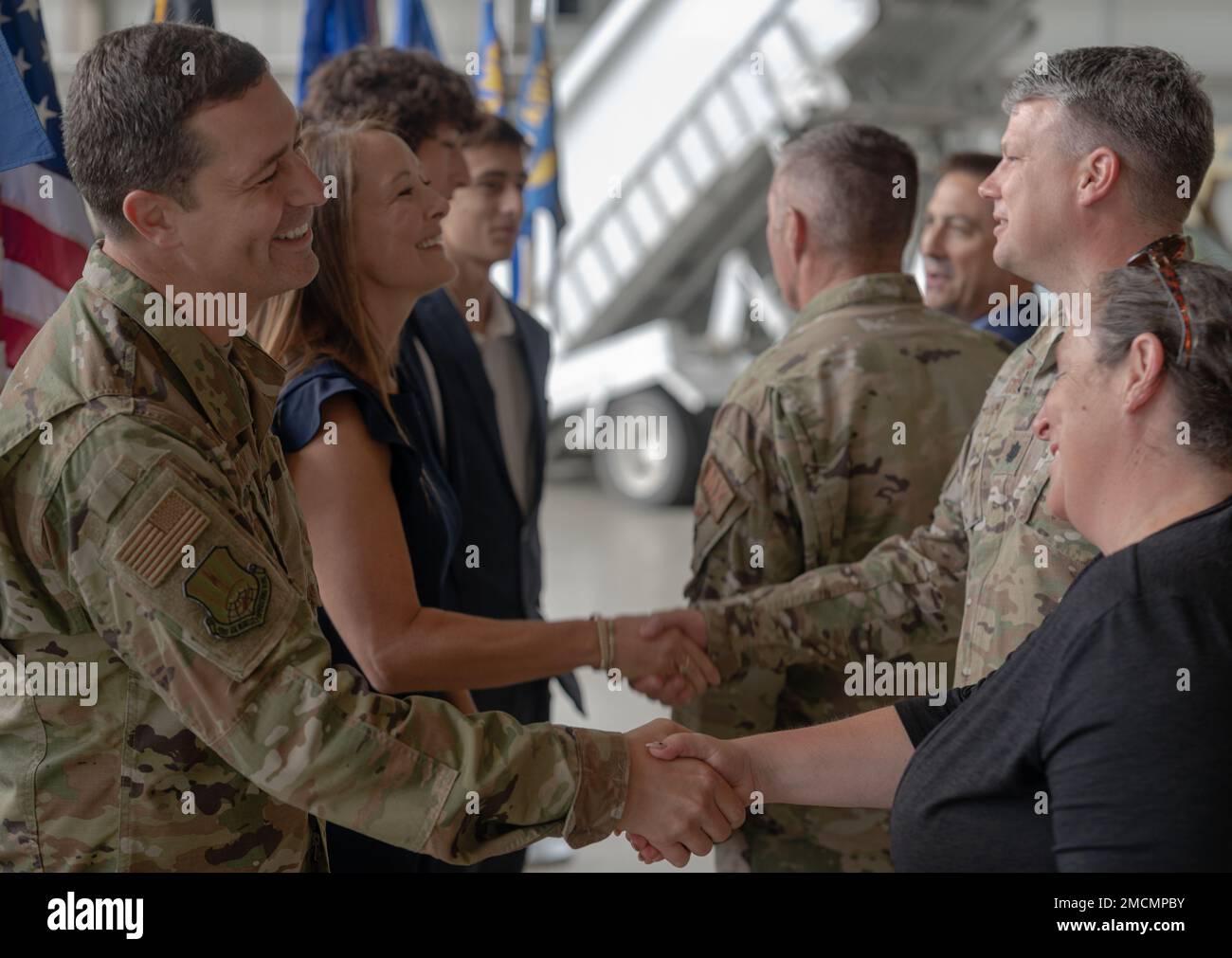 U.S. Air Force Col. Dan Cooley 521st Air Mobility Operations Wing ...