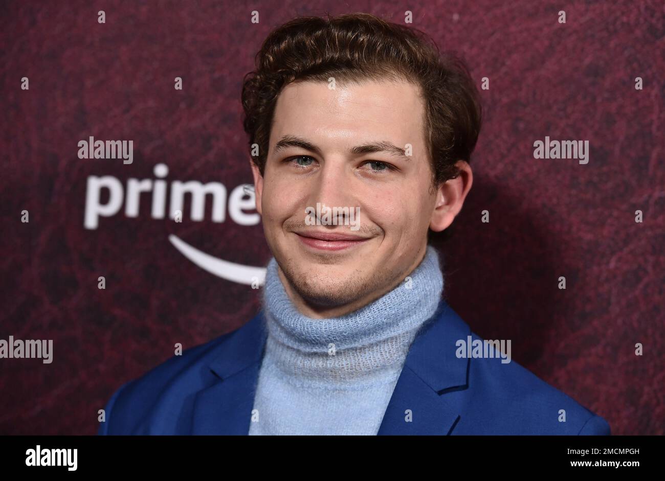 Tye Sheridan arrives at the premiere of "The Tender Bar" on Sunday, Dec ...