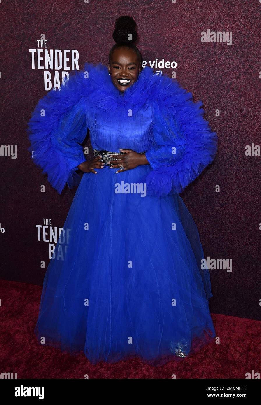Shoniqua Shandai arrives at the premiere of "The Tender Bar" on Sunday ...