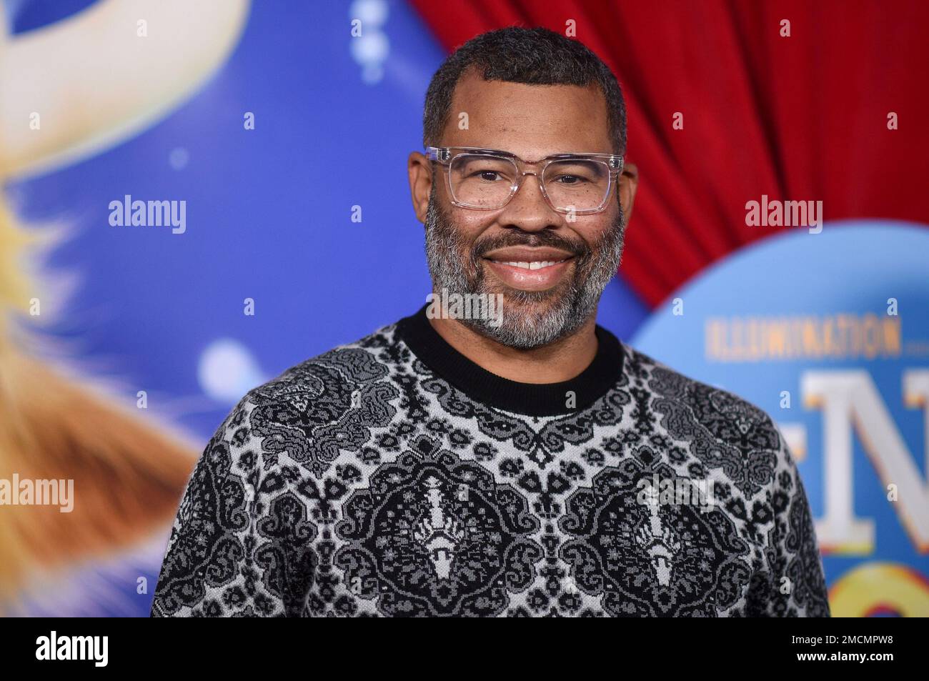 Jordan Peele arrives at the premiere of "Sing 2" on Sunday, Dec. 12 ...