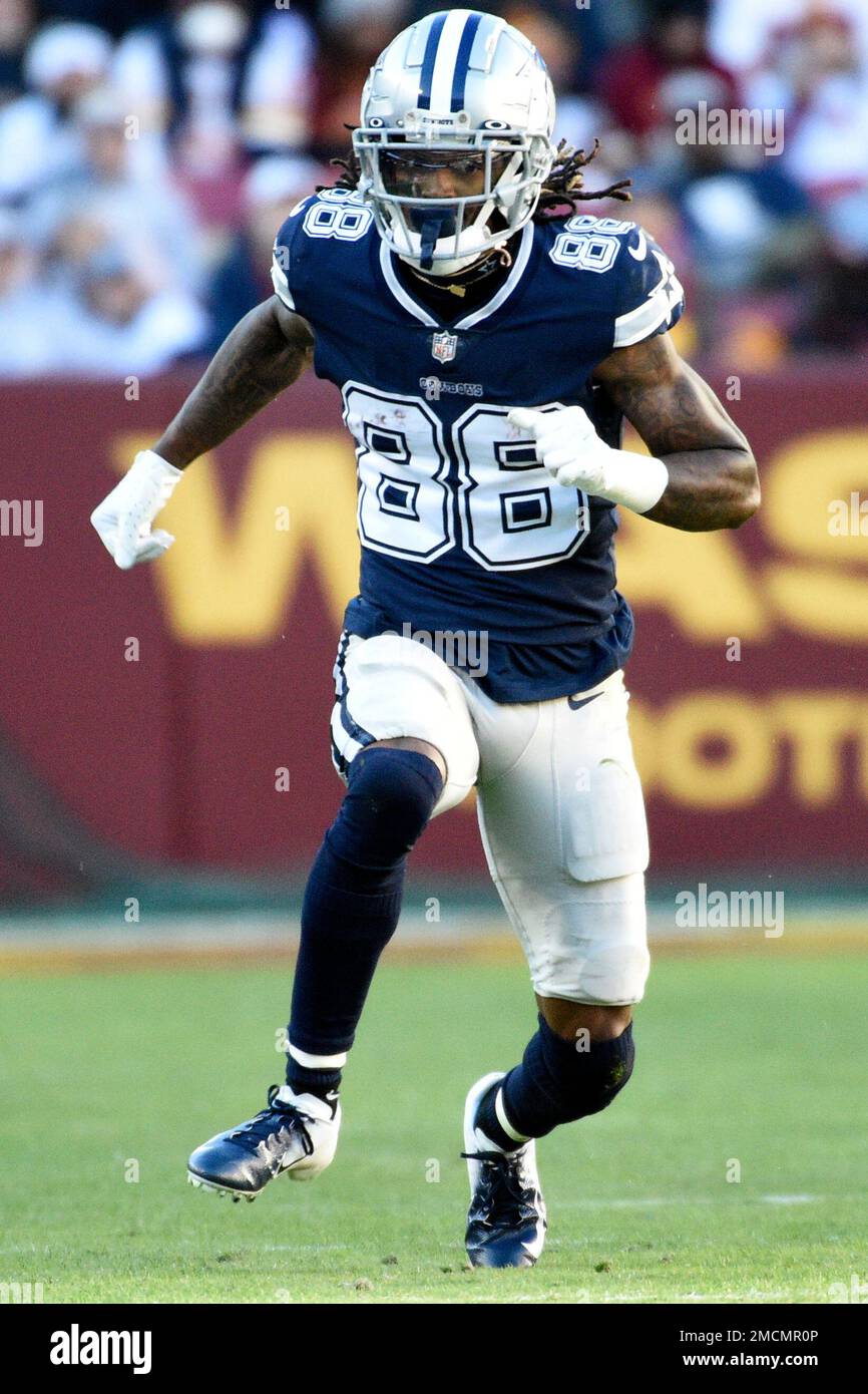 Dallas Cowboys wide receiver CeeDee Lamb runs down field during an NFL ...