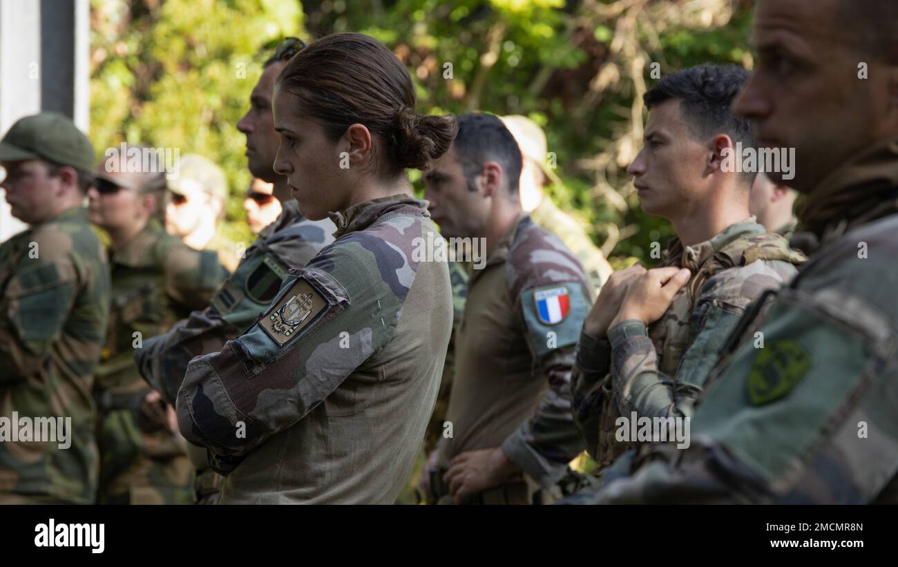 U.S. allies, including French soldiers from the French Army and ...