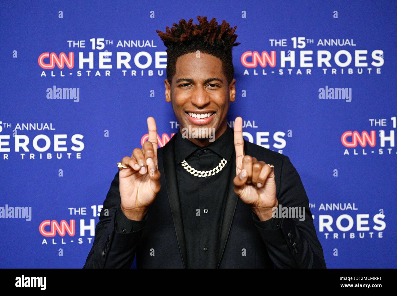 Musician Jon Batiste attends the 15th annual CNN Heroes All-Star ...