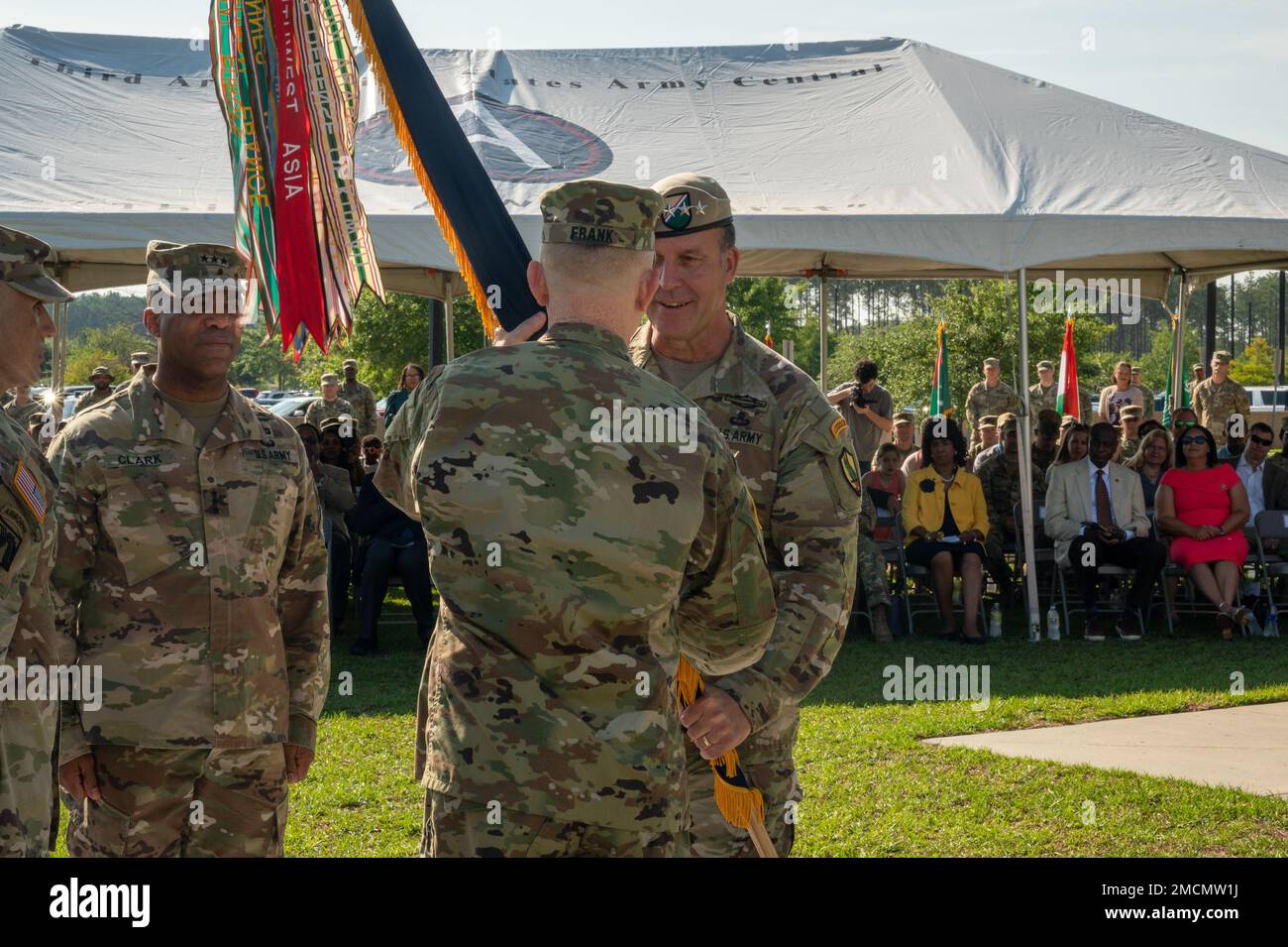 U.S. Central Command's Commander, Gen. Michael E. Kurilla, passes the U ...