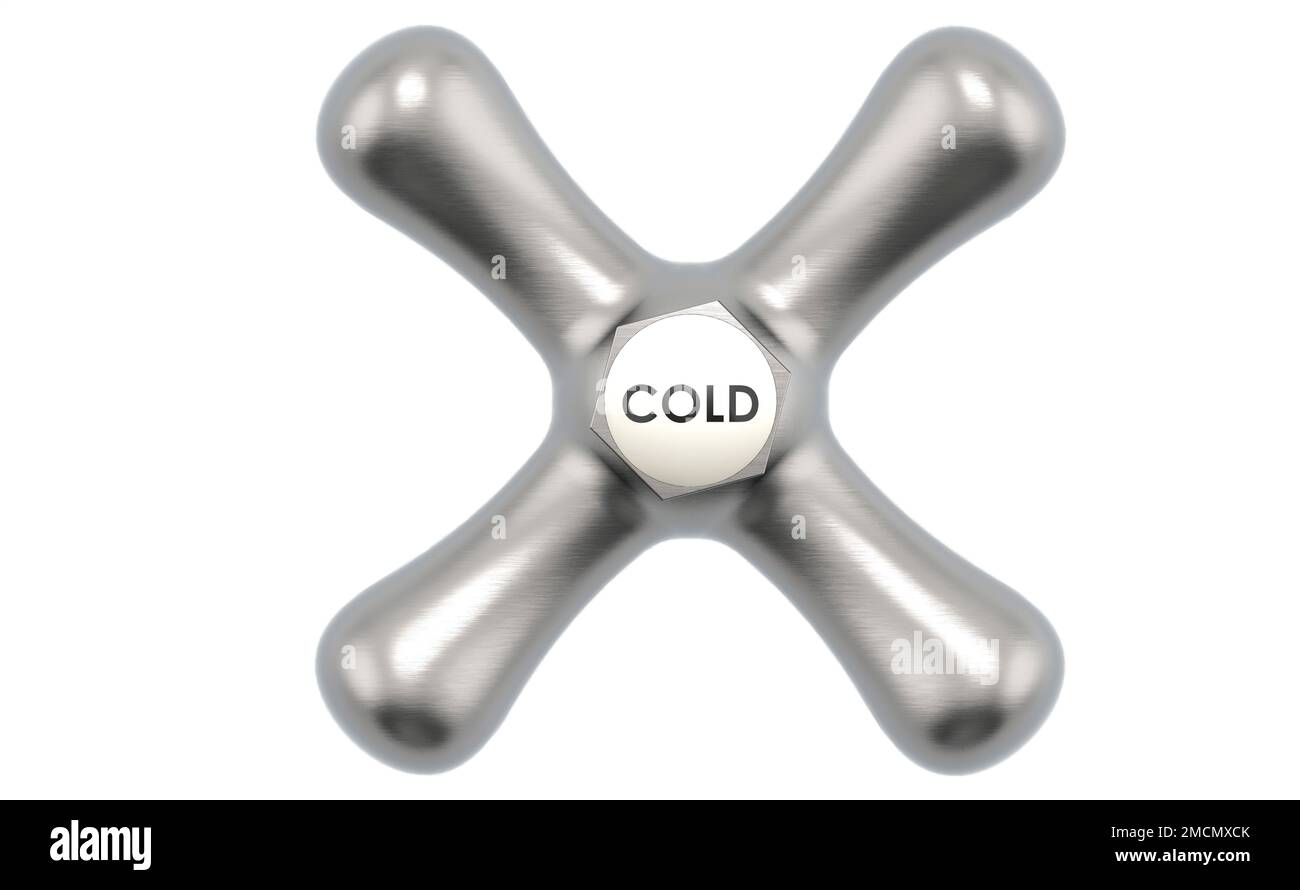 Cold water word tap hi-res stock photography and images - Alamy
