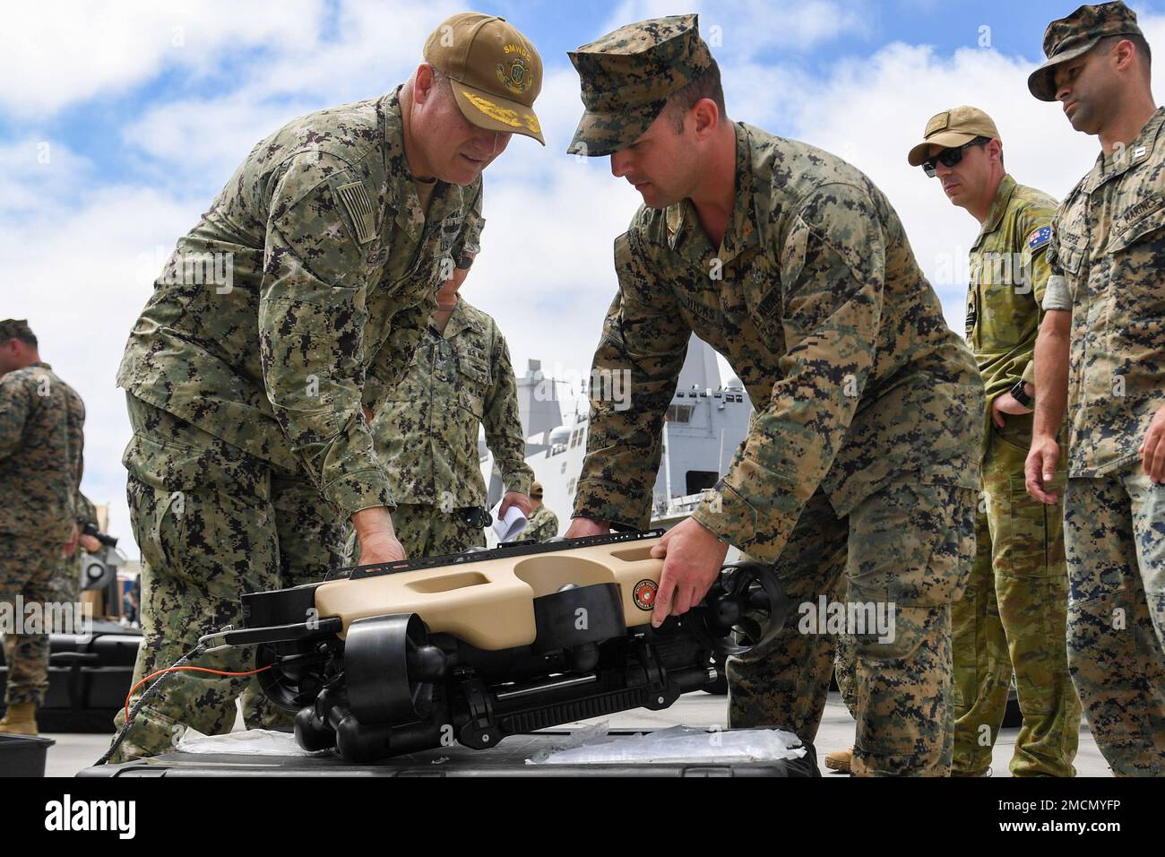 220707-N-UM706-1685 SAN DIEGO (July 7, 2022) Rear Adm. Christopher ...