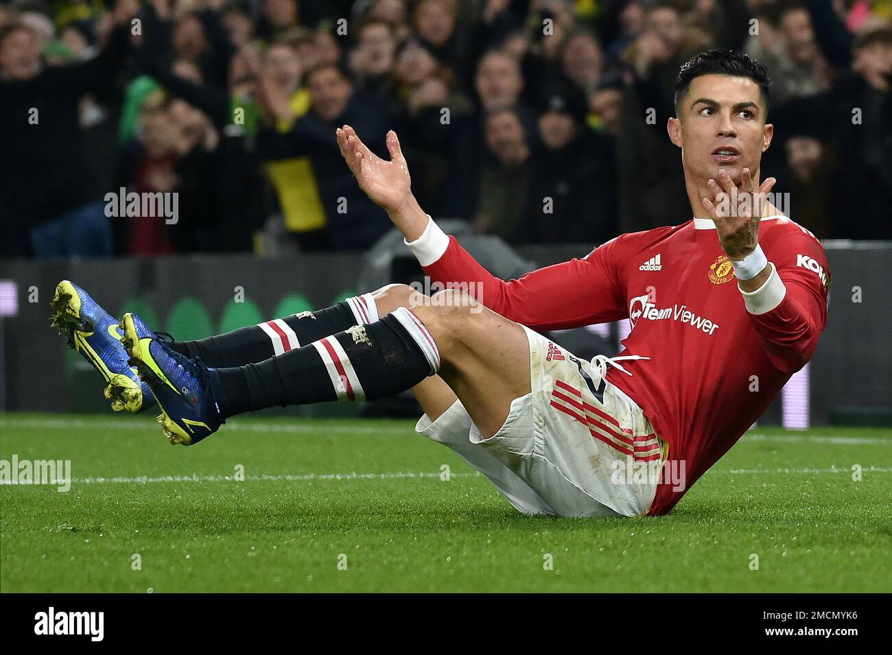 Manchester United's Cristiano Ronaldo during the English Premier League ...