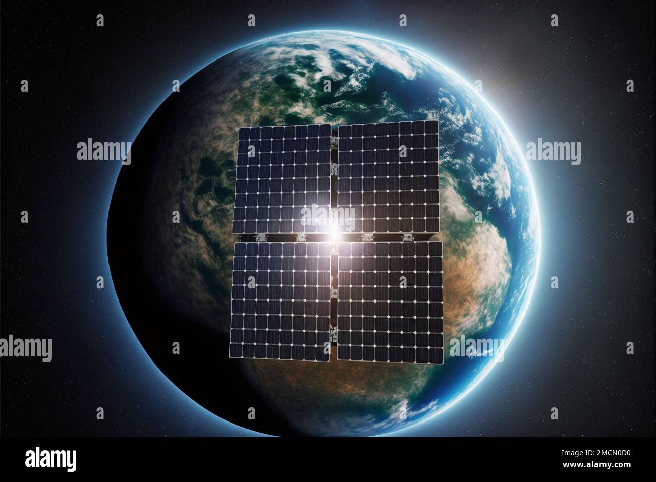 Space satellite with solar panels hi-res stock photography and images ...