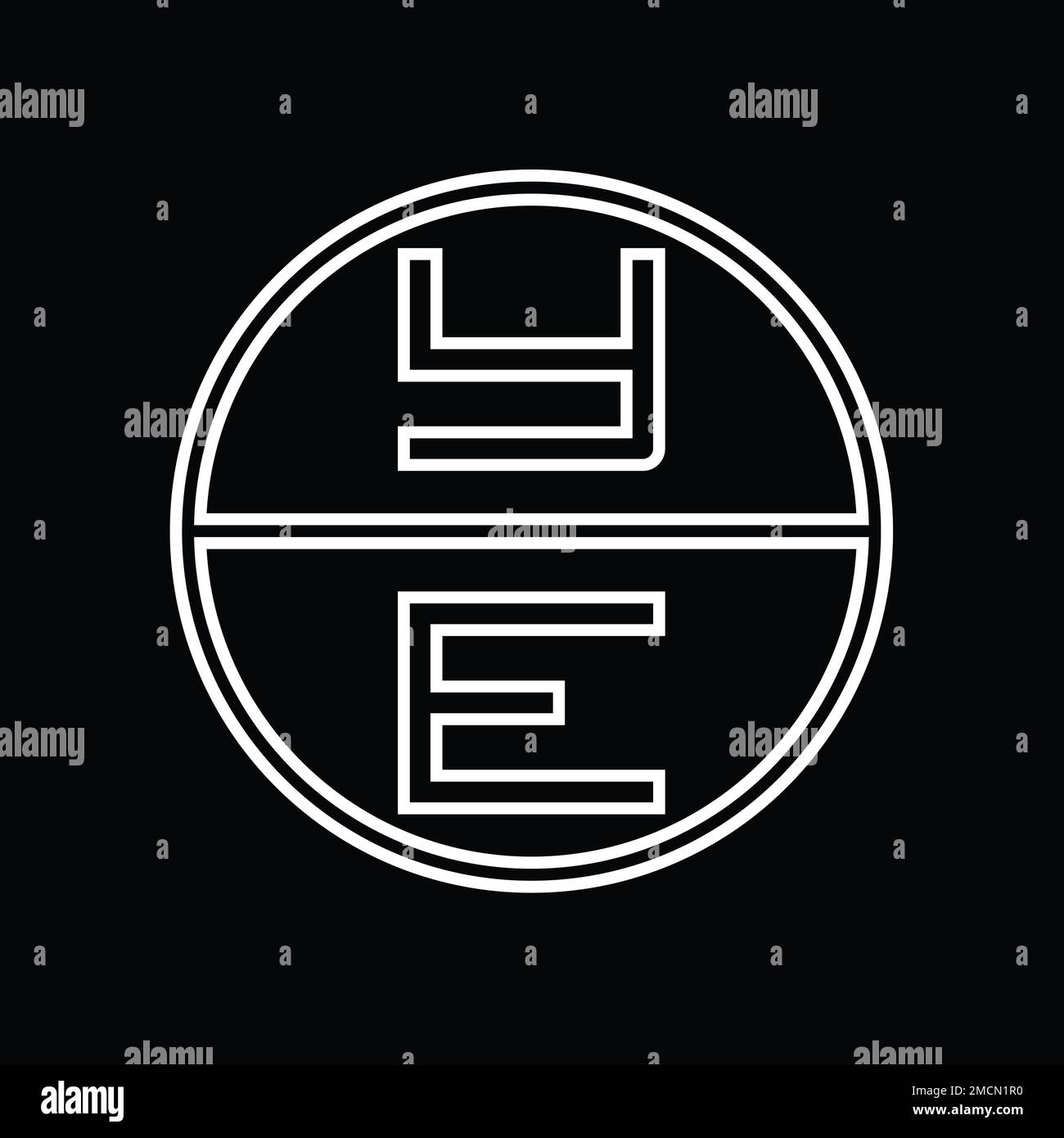 EY Logo monogram abstract inside circle stripe vector images design ...