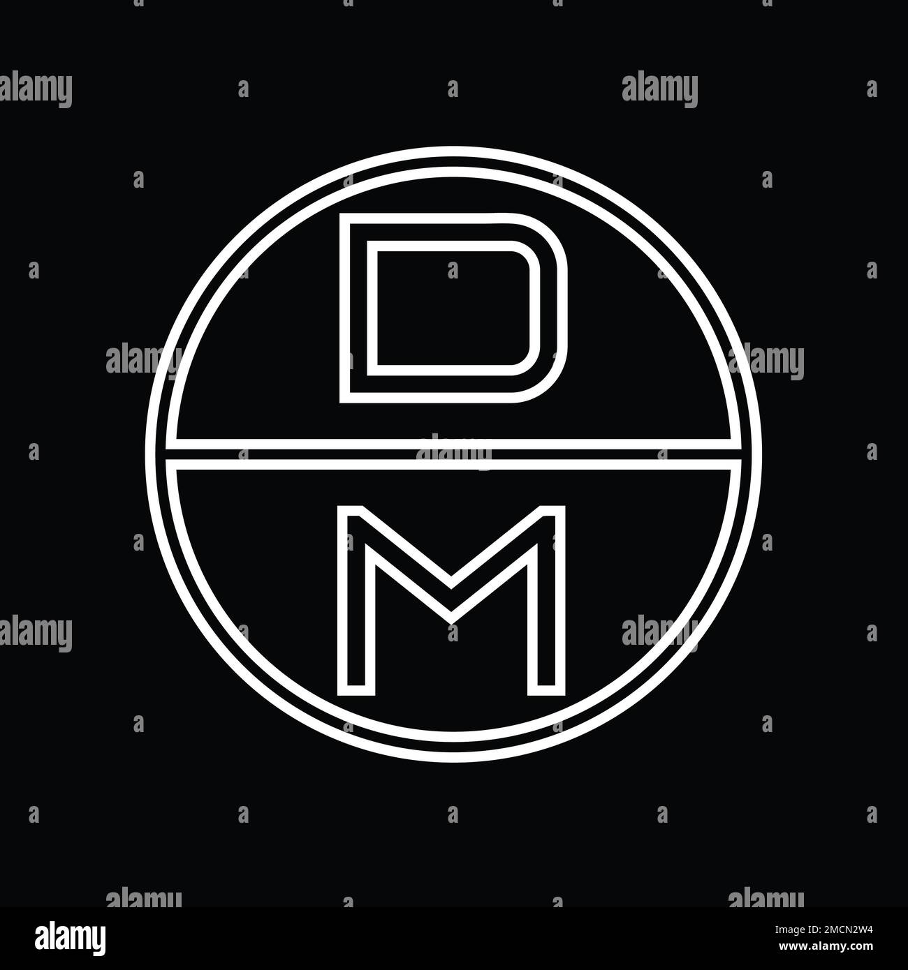 MD Logo monogram abstract inside circle stripe vector images design ... MD Logo monogram abstract inside circle stripe vector images design ...