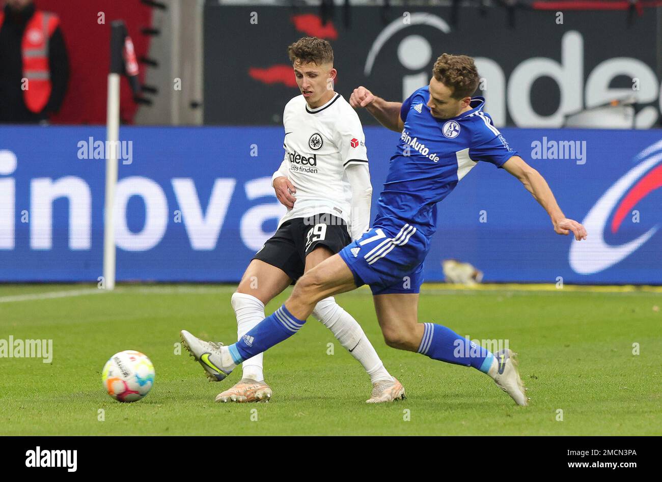 Frankfurt, Deutschland. 21st Jan, 2023. firo : 01/21/2023, Football ...