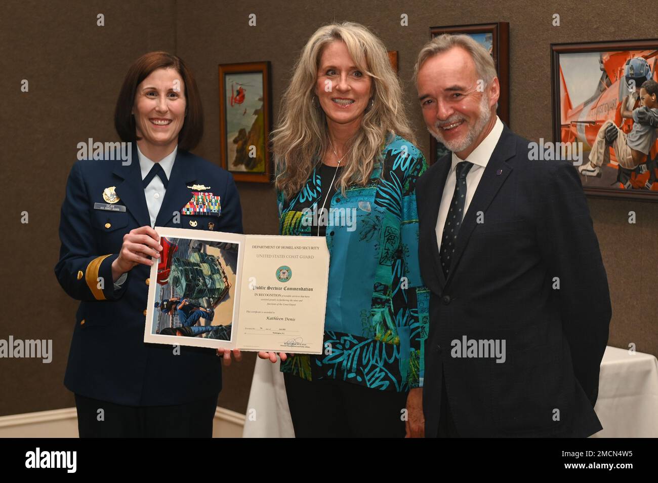 U.S. Coast Guard Director of Governmental and Public Affairs Rear ...