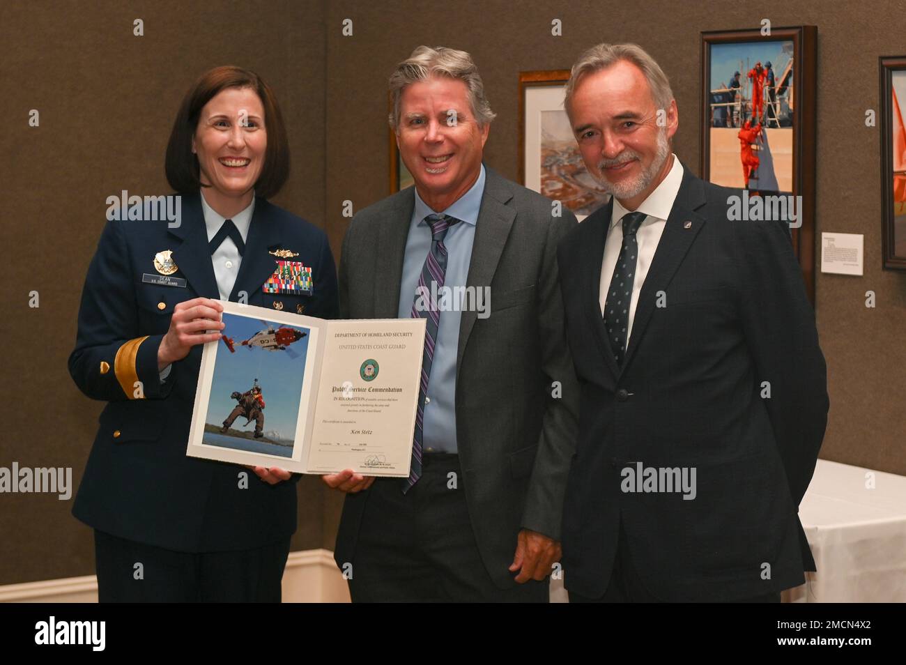 U.S. Coast Guard Director of Governmental and Public Affairs Rear ...