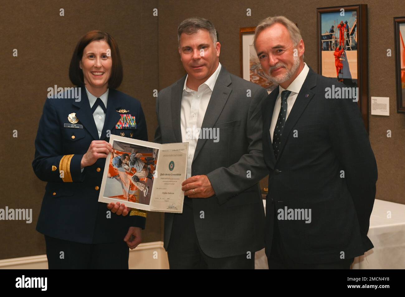 U.S. Coast Guard Director of Governmental and Public Affairs Rear ...