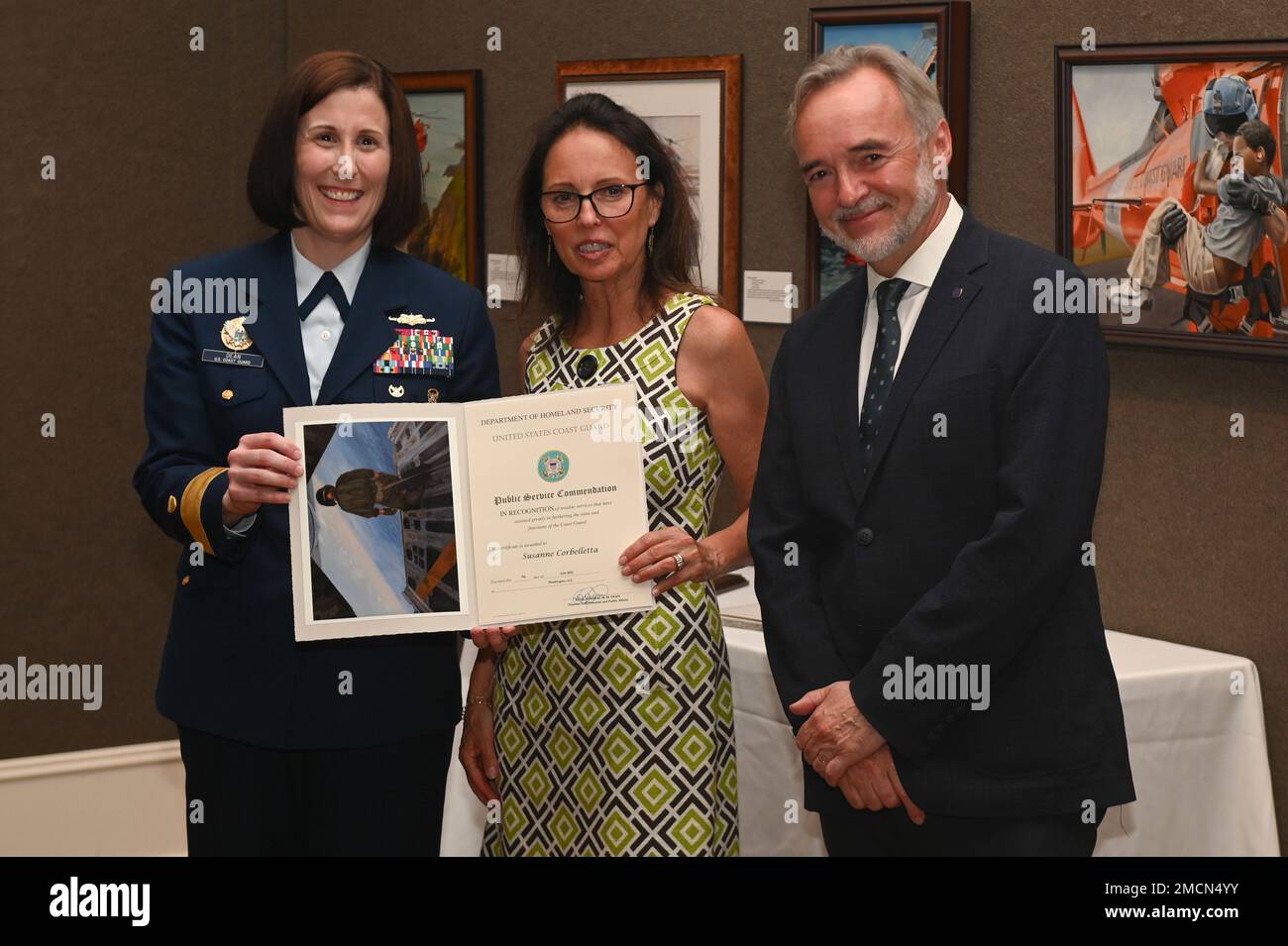 U.S. Coast Guard Director of Governmental and Public Affairs Rear ...