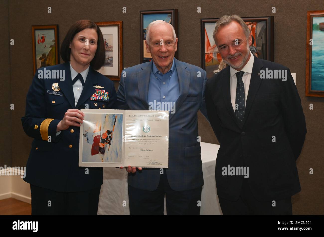 U.S. Coast Guard Director of Governmental and Public Affairs Rear ...