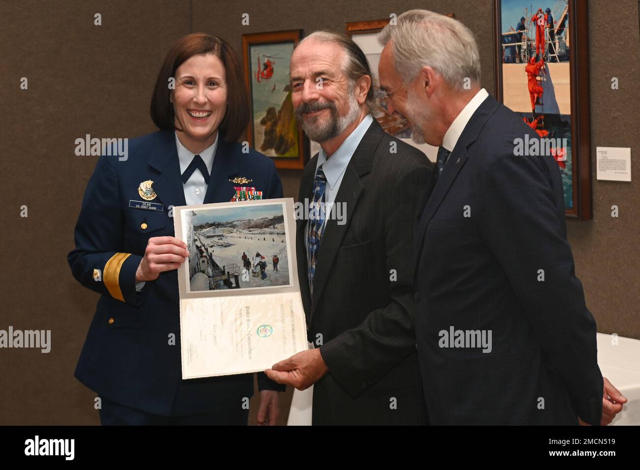 U.S. Coast Guard Director of Governmental and Public Affairs Rear ...
